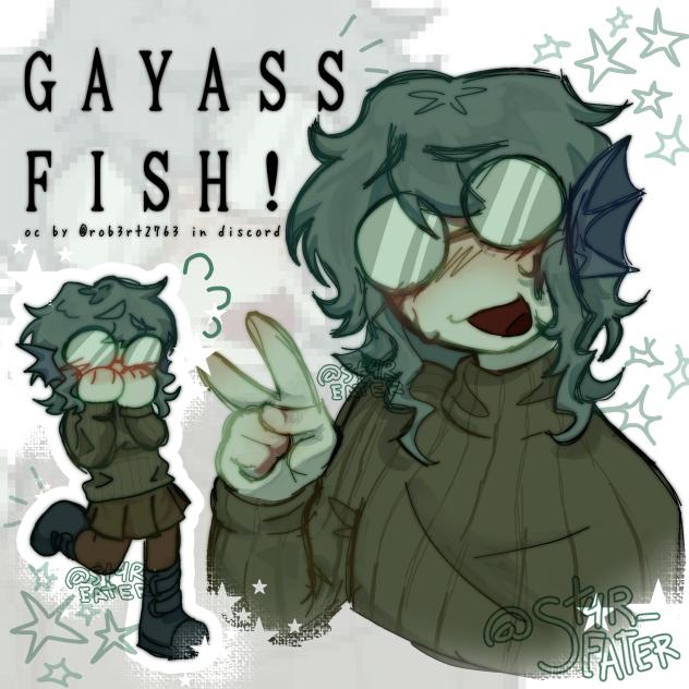 GAYASS FISH! -Oc by rob3rt2763 - ibisPaint