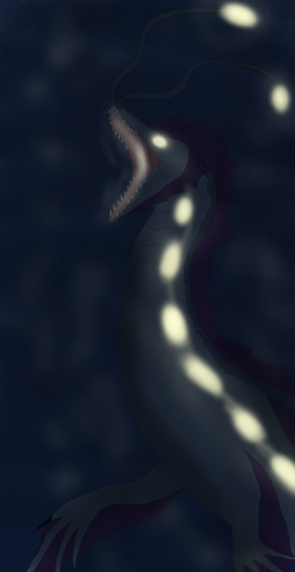 Deep sea Monster - ibisPaint
