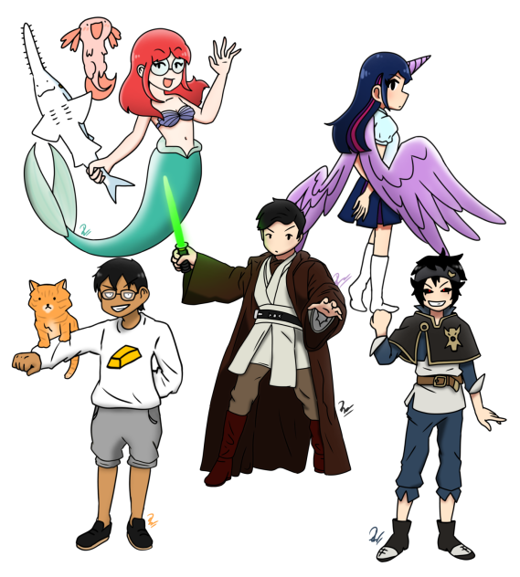 Draw my animation team - ibisPaint