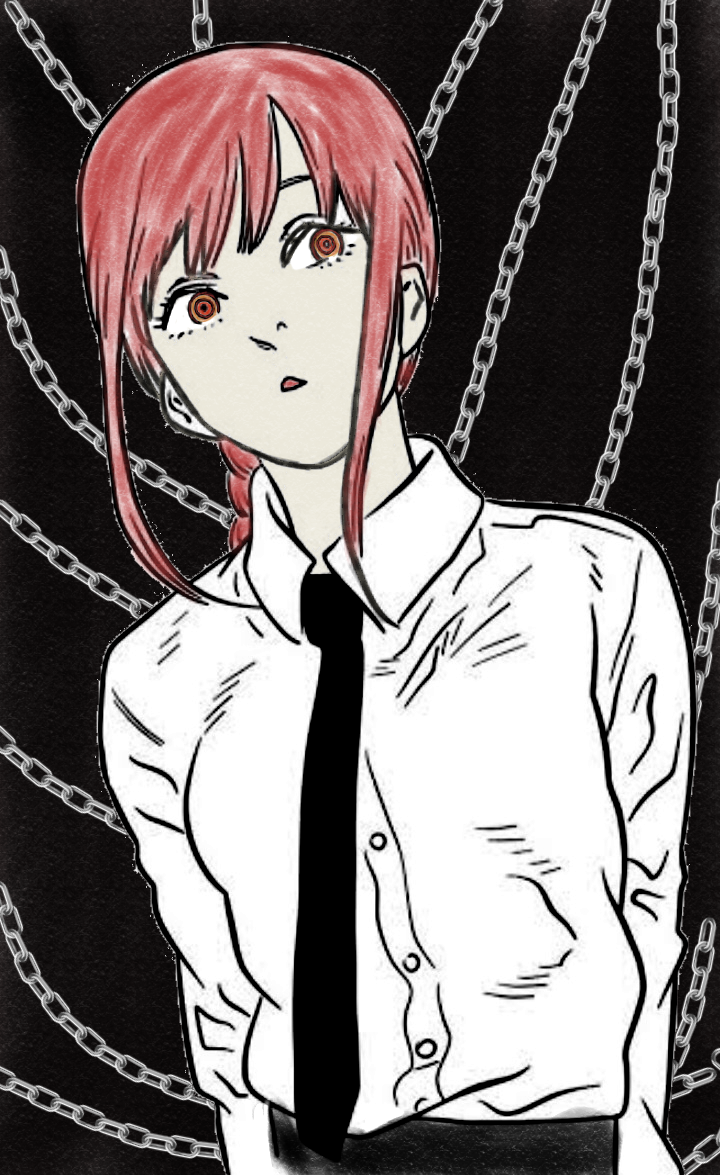 CHAINSAW MAN (MAKIMA) - ibisPaint