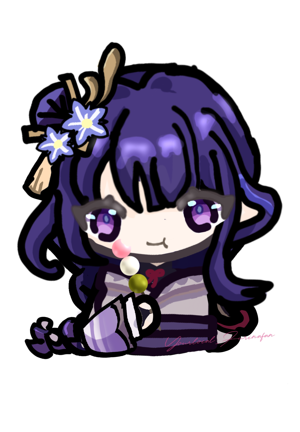 Raiden Shogun - ibisPaint