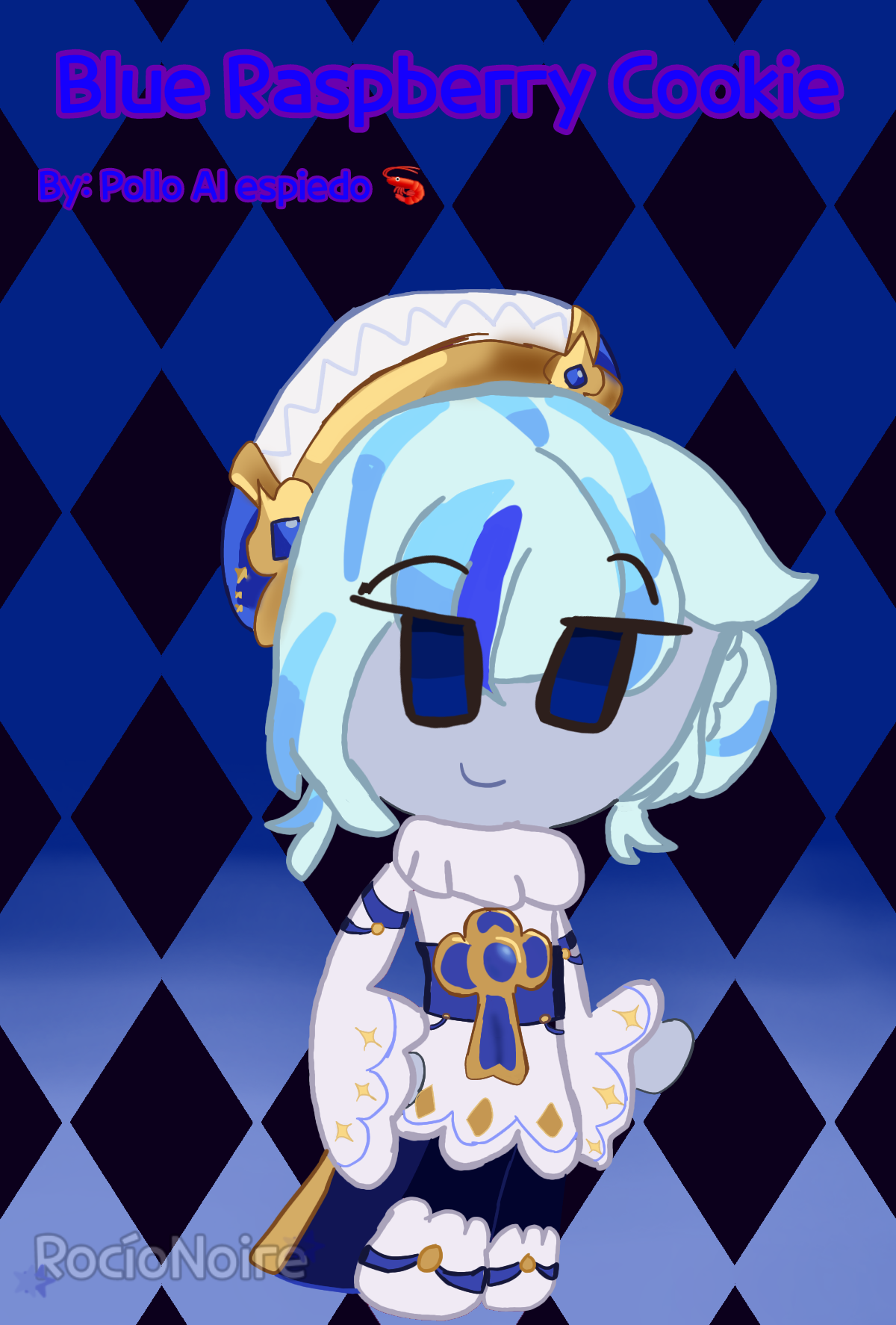 Blue Raspberry Cookie - ibisPaint