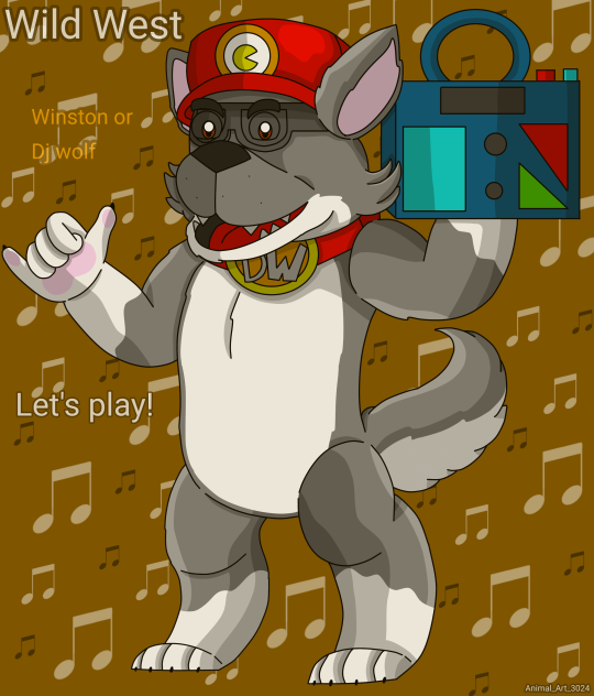 Winston or Dj wolf - ibisPaint