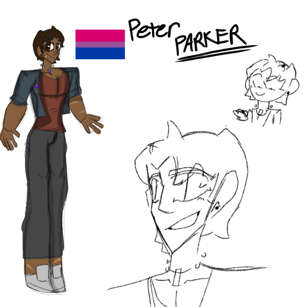 peter parker - ibisPaint
