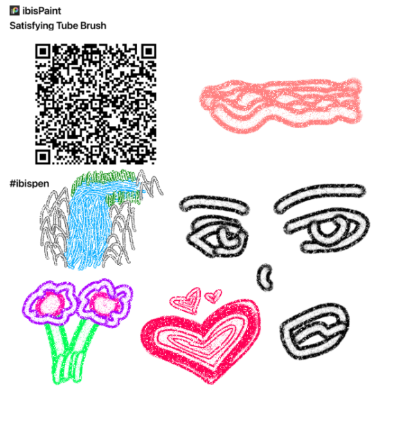 Satisfying Tube Brush - ibisPaint