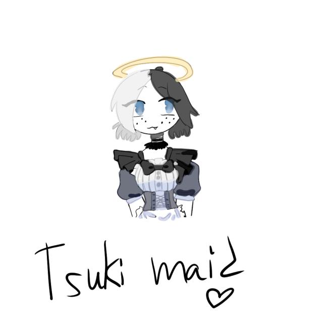 Maid Tsuki OC - ibisPaint