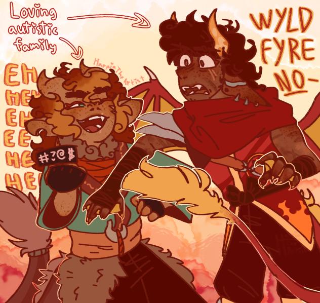 Kai & Wyldfyre - ibisPaint