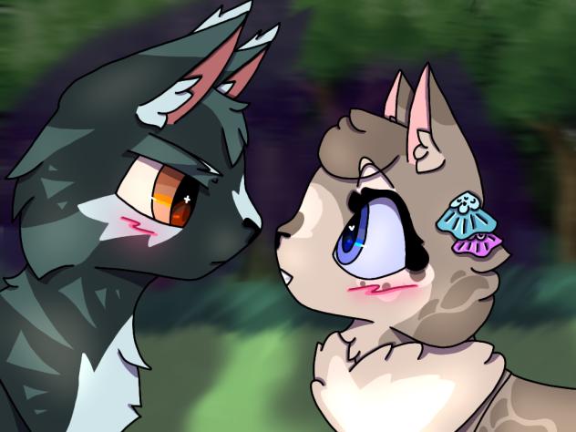 Crow and Opal - ibisPaint