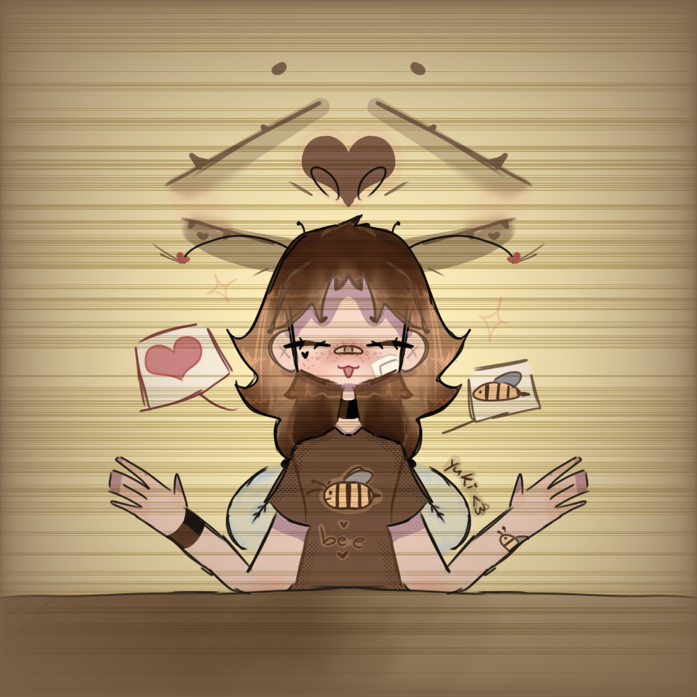 bee girl - ibisPaint