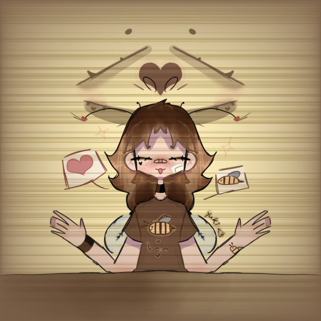 bee girl - ibisPaint