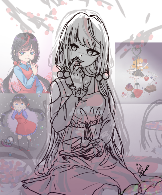 Doodle Concurso berries 《OC》 - ibisPaint