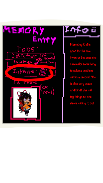 Form for MEMORY - ibisPaint