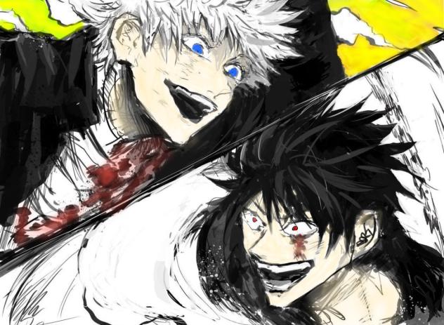 Gojo vs Toji - ibisPaint