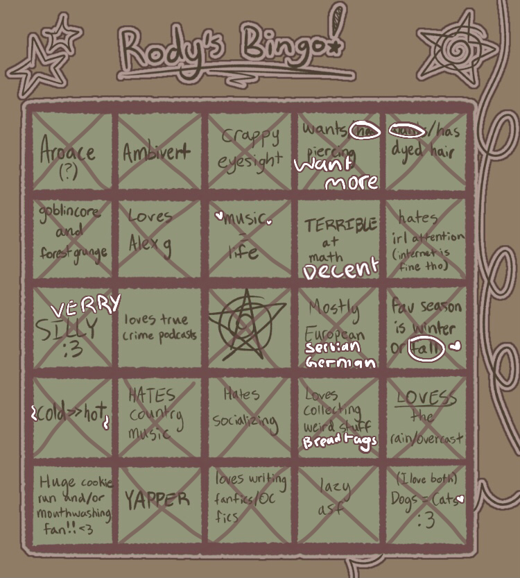 ~Rody’s Bingo~ - ibisPaint