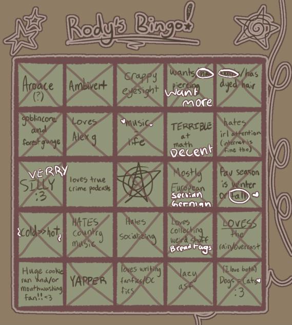 ~Rody’s Bingo~ - ibisPaint