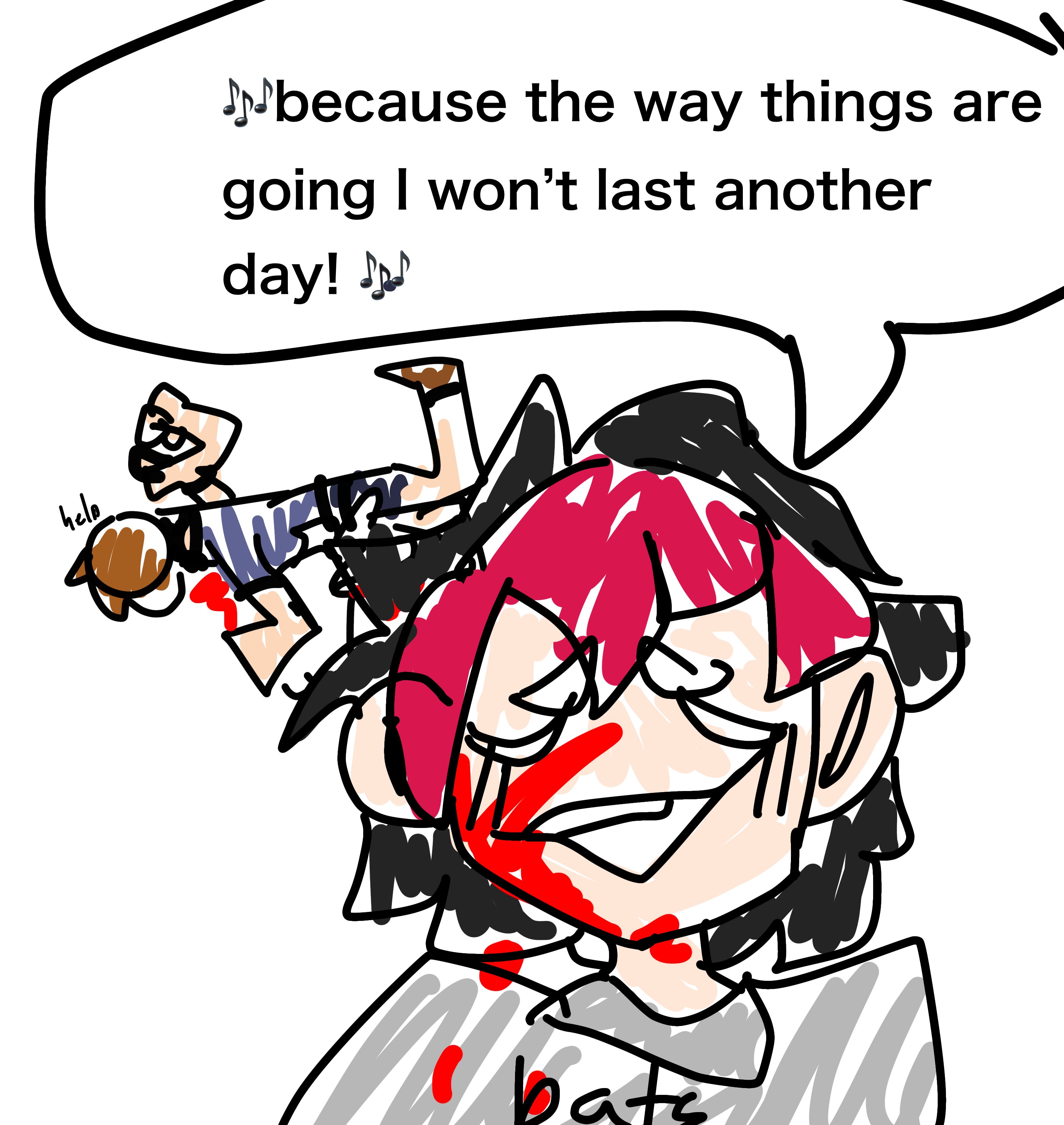 Break dances out of spite - ibisPaint