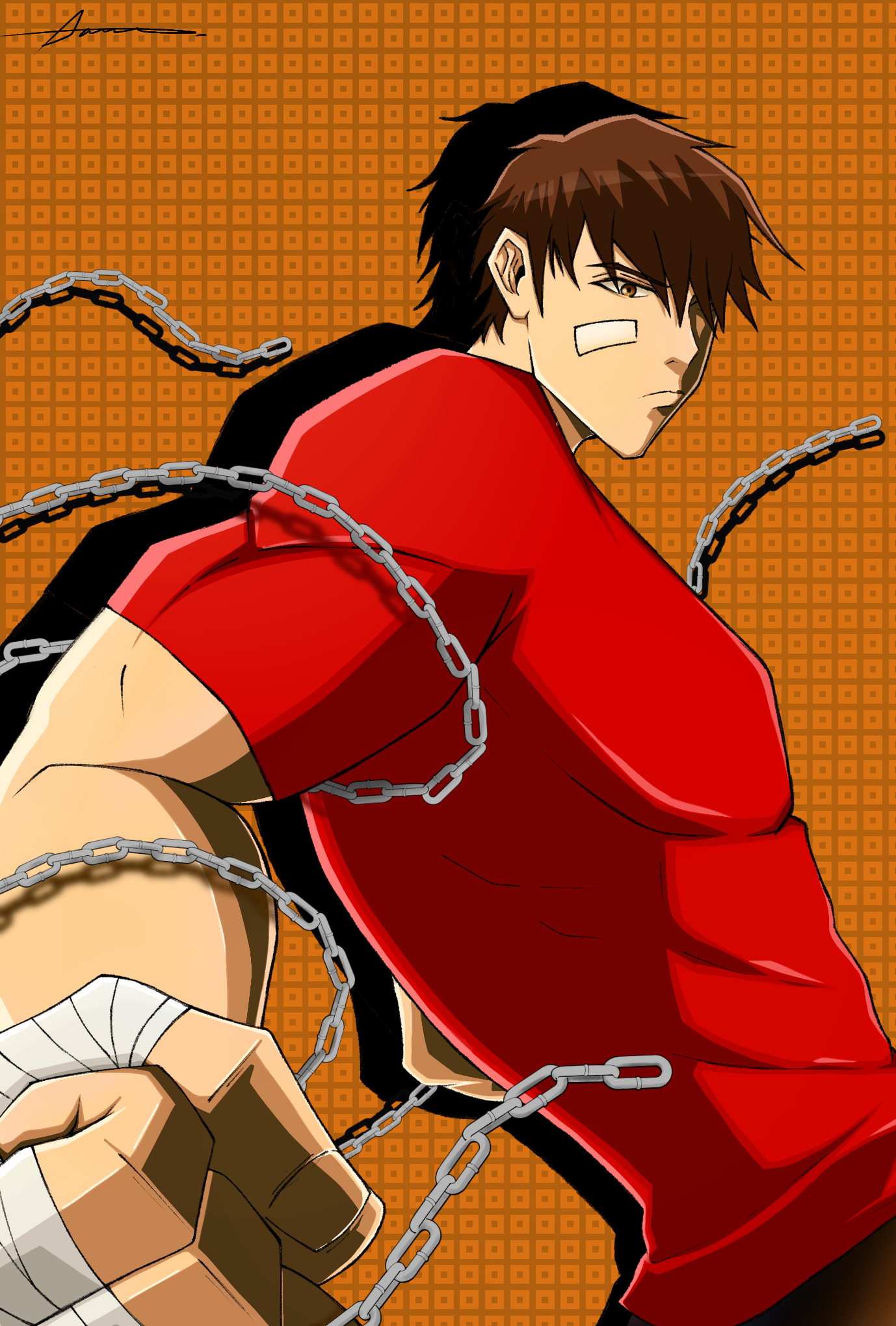 Fighter Student - ibisPaint