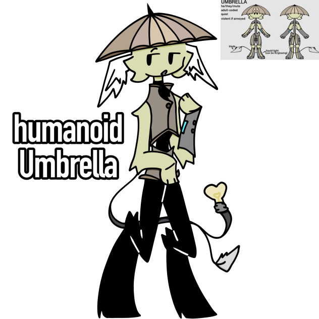 humanoid umbrella! - ibisPaint