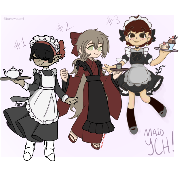 Maid Collab With Hanoa - ibisPaint