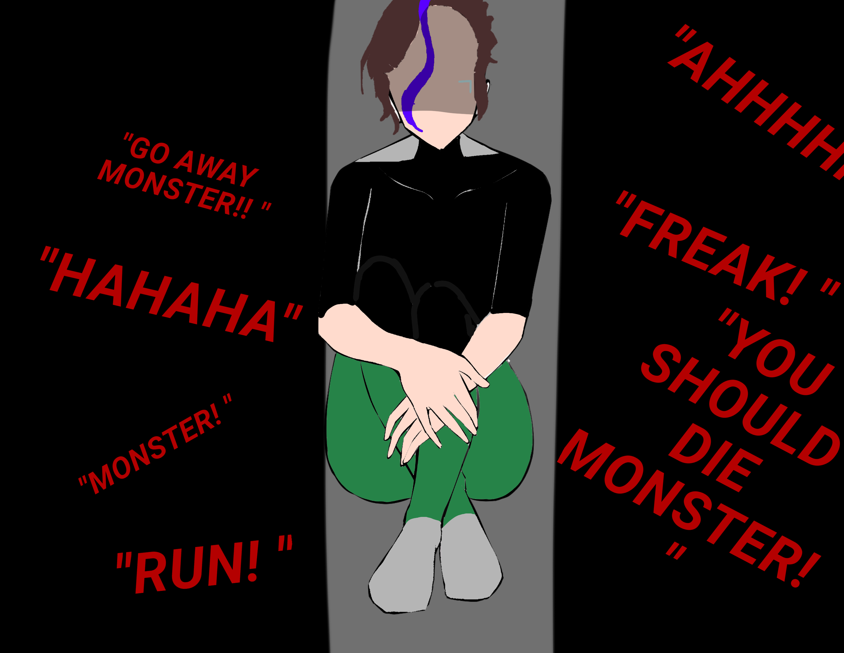 This is stuck in her mind - ibisPaint