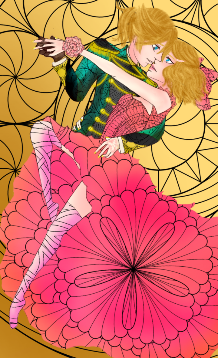 Corrupted Flower - ibisPaint