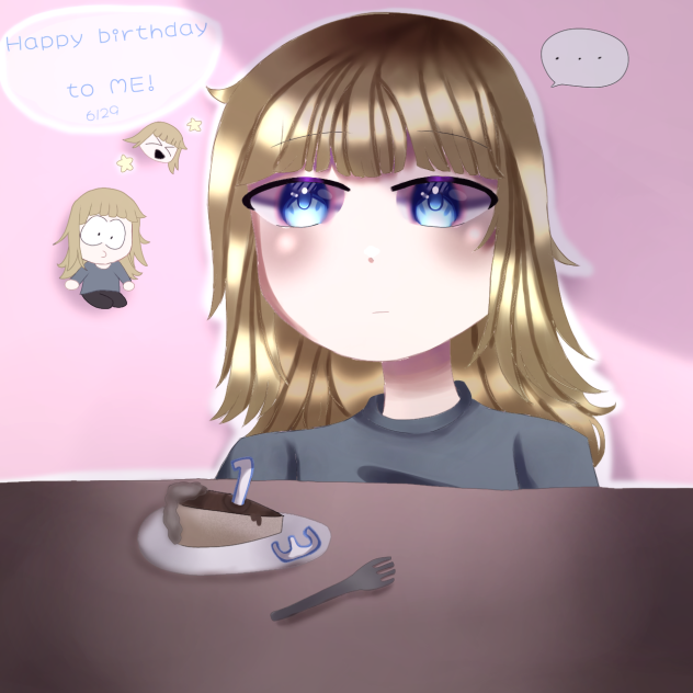 My birthday - ibisPaint