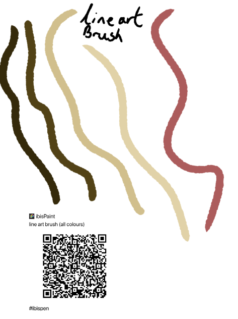 Line Art Brush (all colours) - ibisPaint