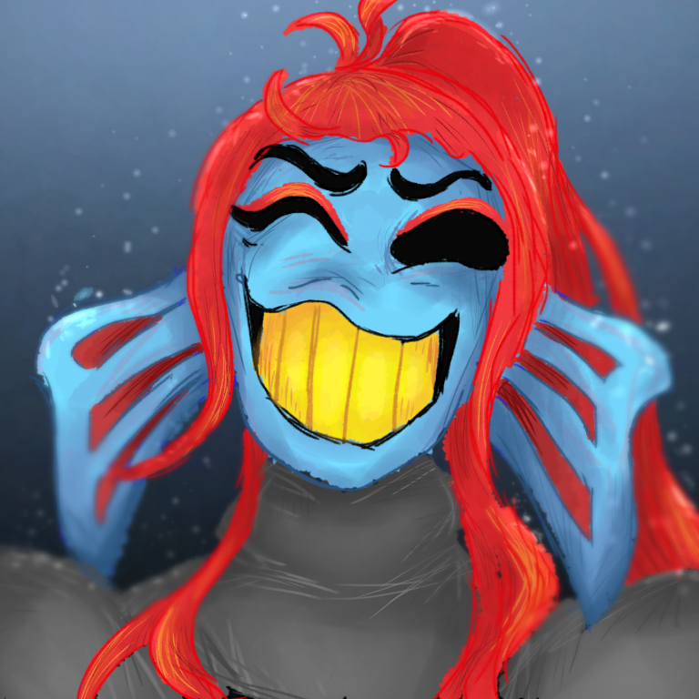 Undyne the undying speedpaint - ibisPaint