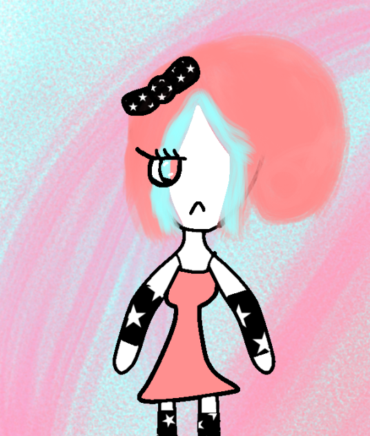 Mary Blue Pink - ibisPaint