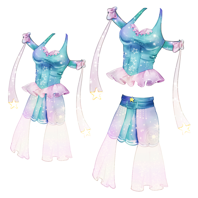 Comet Shower - ibisPaint