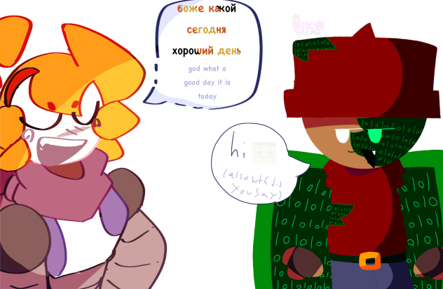 colin and rumbo (Art collab) - ibisPaint