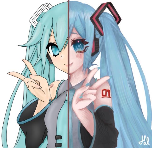 miku collab - ibisPaint