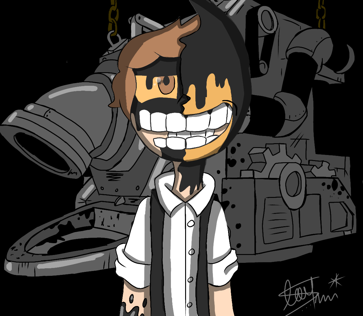 Joey - bendy and the ink machine (BATDR) - ibisPaint