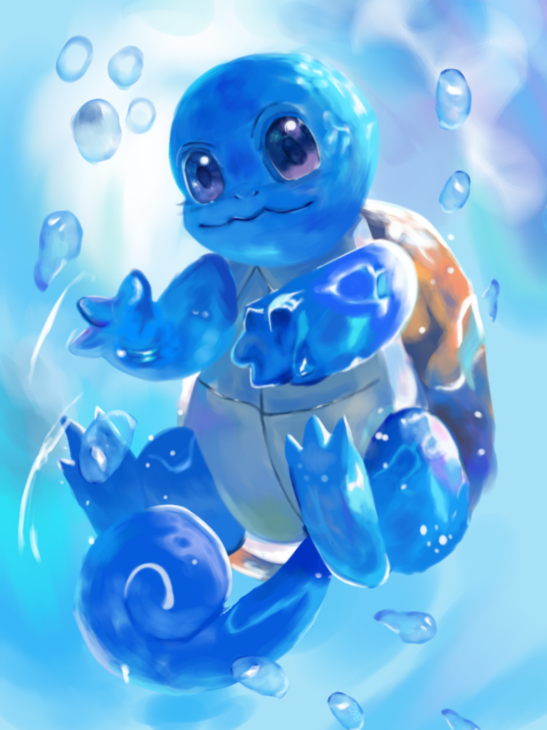 Squirtlely Fun - ibisPaint