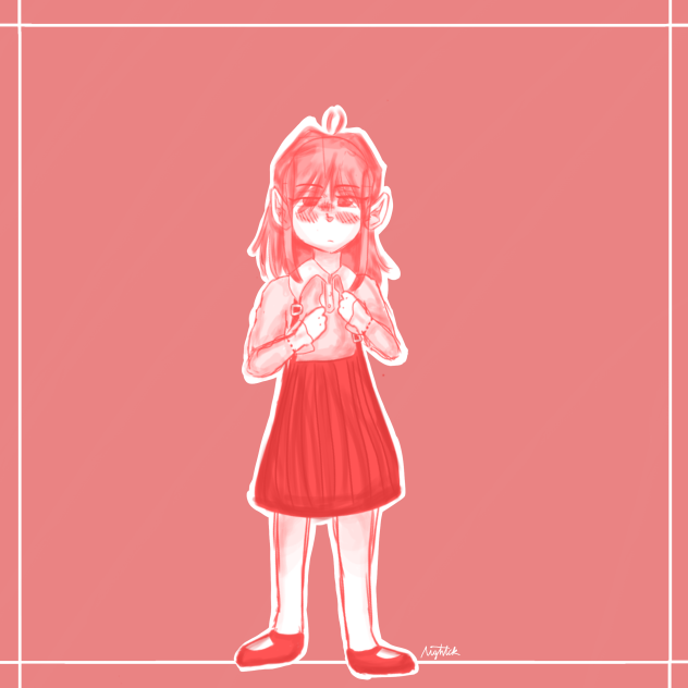 Red doodle - ibisPaint