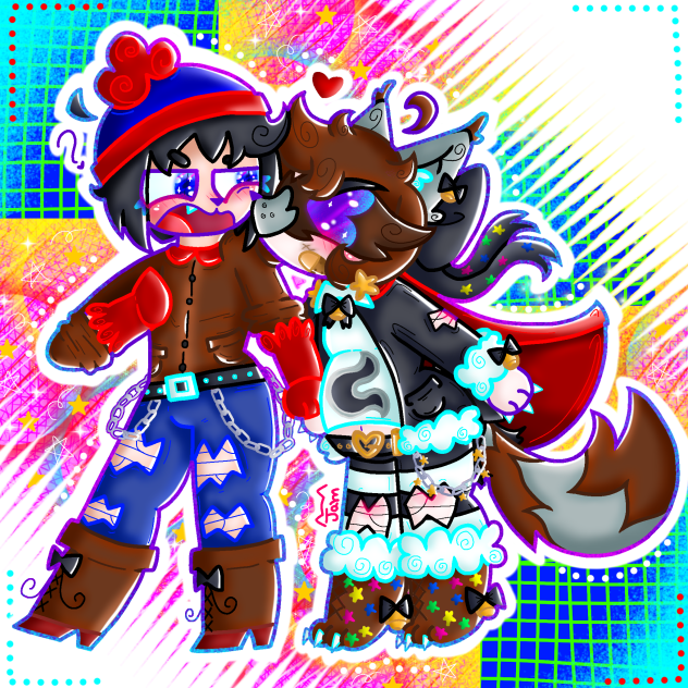 Stan and Cartman Coon - ibisPaint