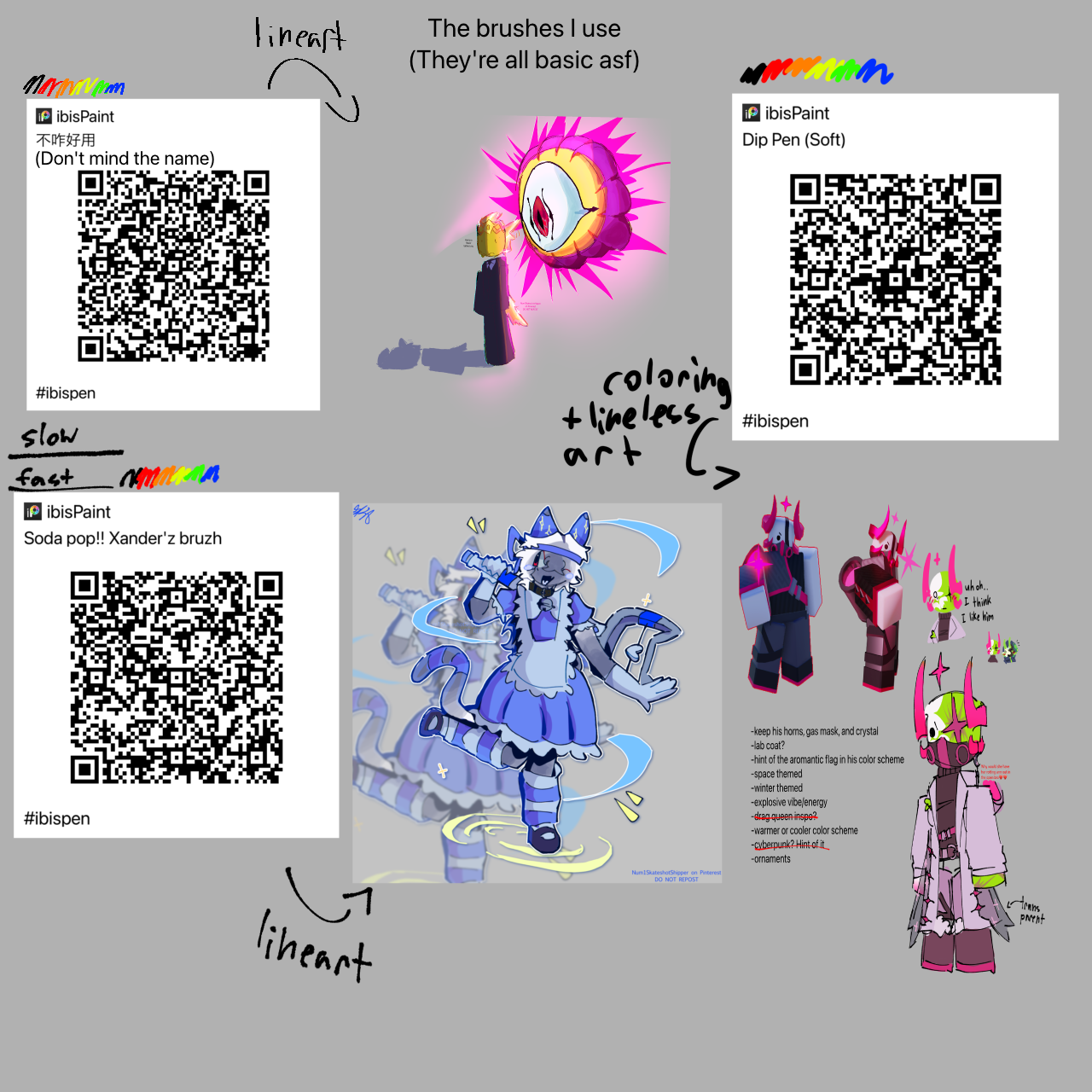 My brushes section 2 - ibisPaint