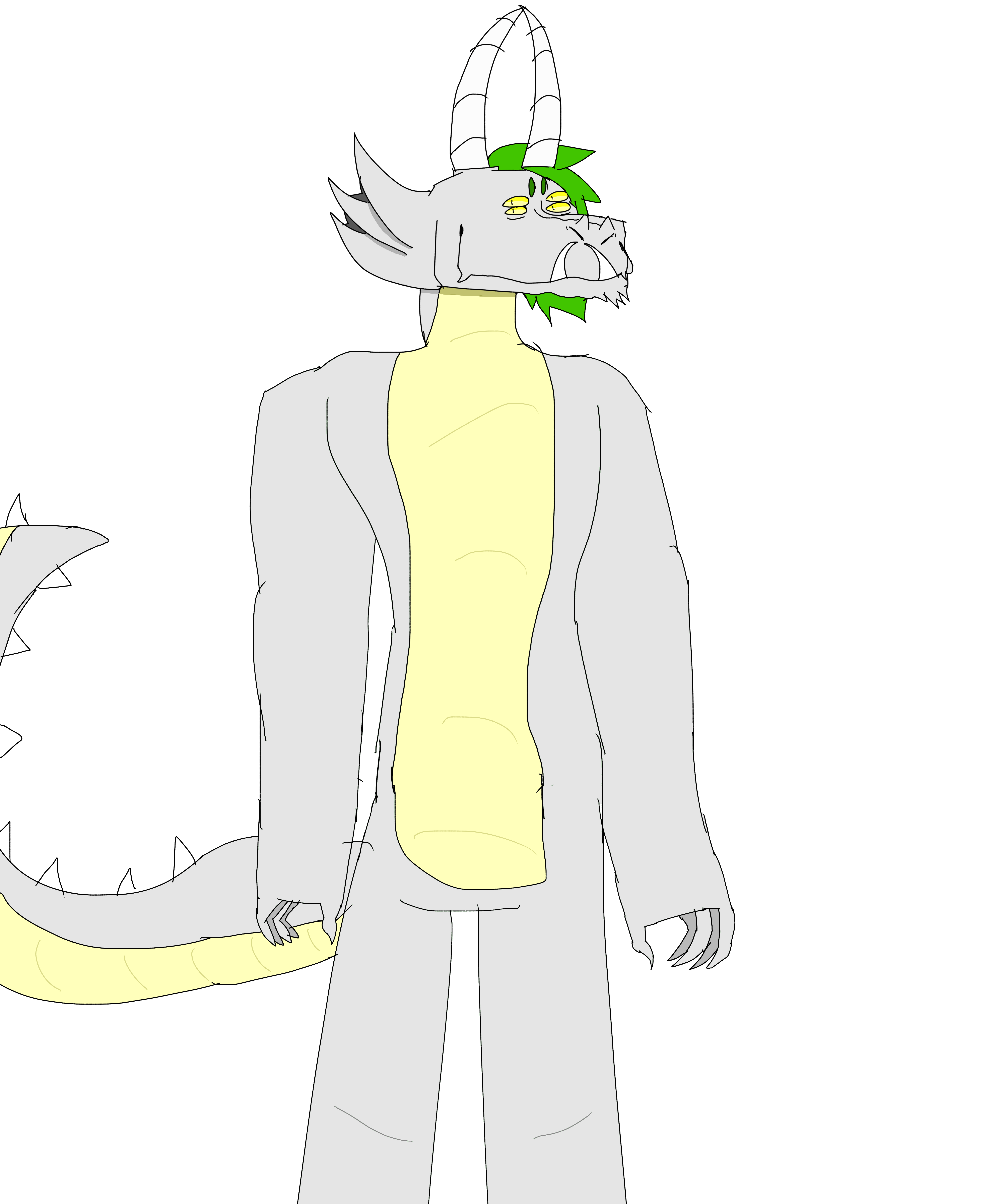 Snardus the four eyed dragon - ibisPaint