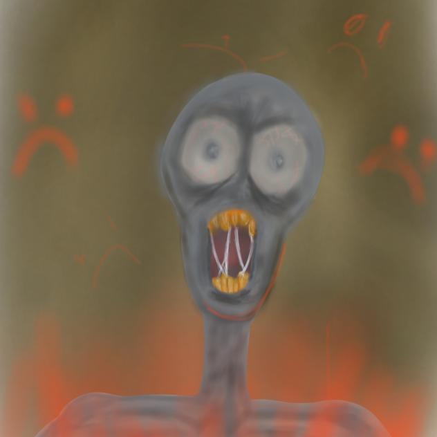 A demon spawn - ibisPaint