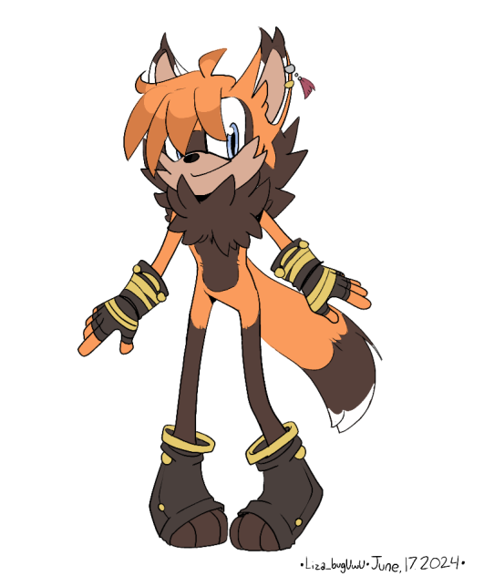 Kiyoshi the maned-wolf[speed paint] - ibisPaint