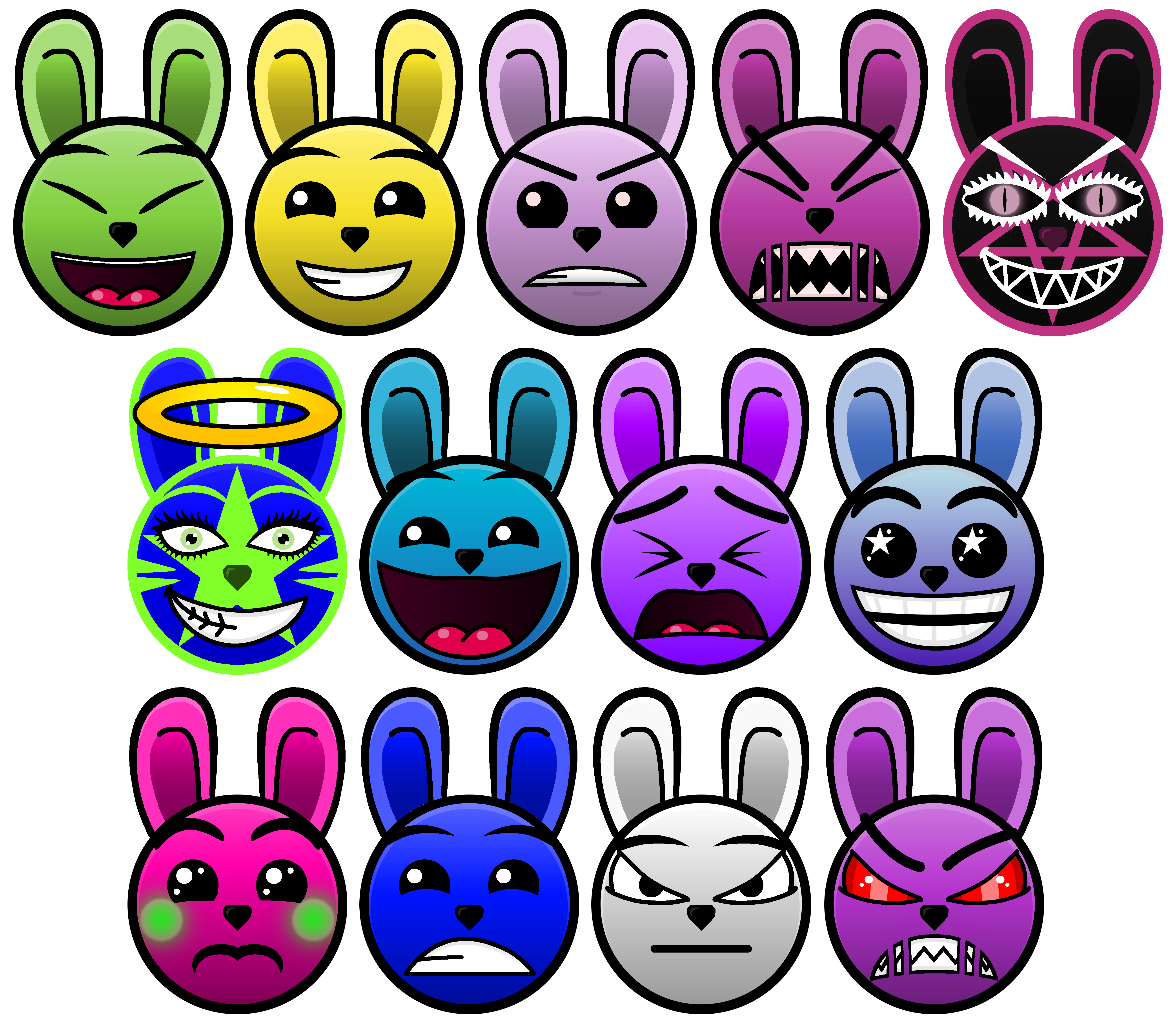 New Custom Terraria Difficulty Faces #14 - ibisPaint