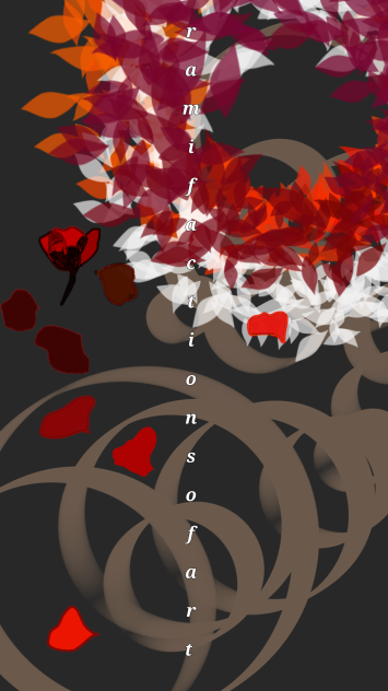 illustrated wallpaper - ibisPaint