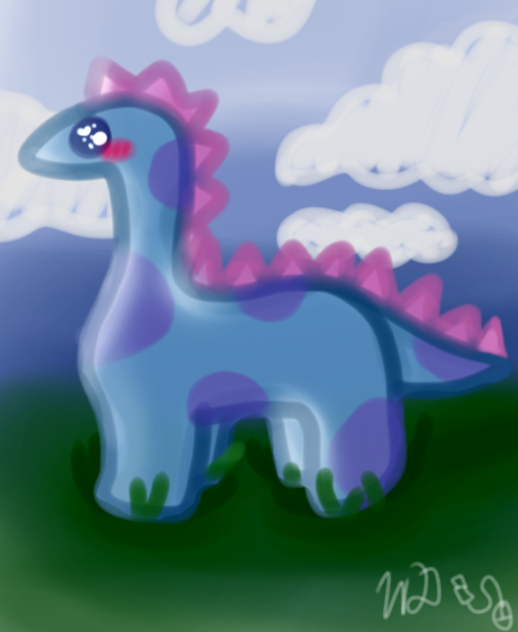 Dino! 🦕 - ibisPaint