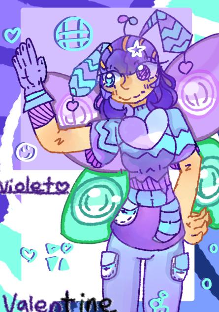 Moth Girl rendering - ibisPaint