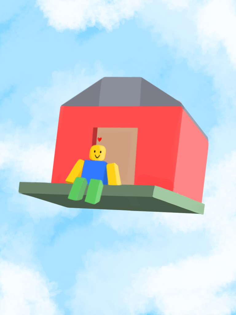 i draw roblox Game horific house - ibisPaint