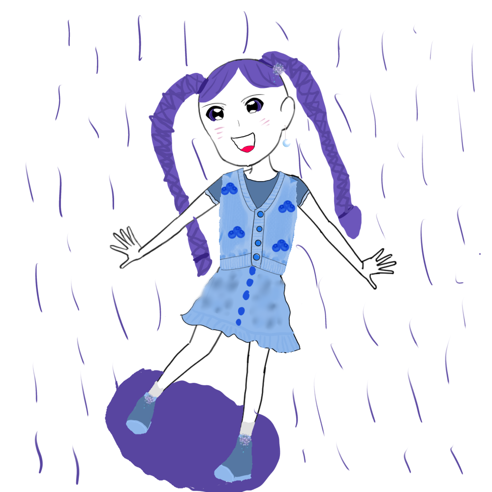 Rain girl - ibisPaint