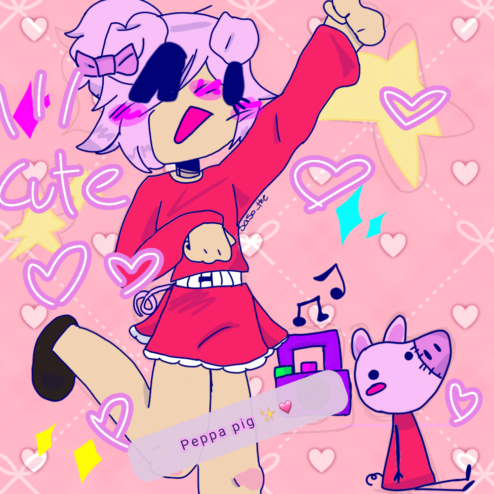 🫧🫧🩷🎉Peppa pig 🍭🩷🫧🫧 - ibisPaint
