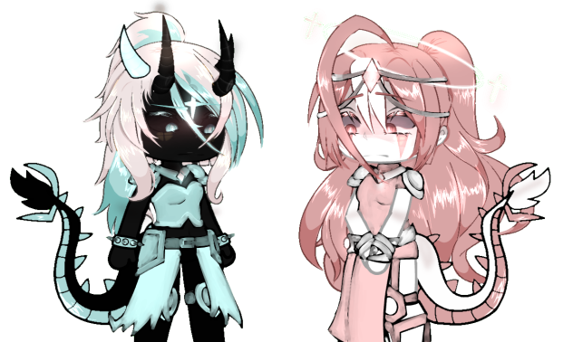 Two dragons - ibisPaint