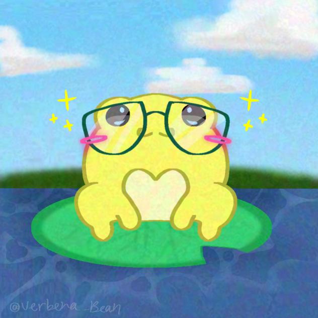 Frog Pfp - ibisPaint