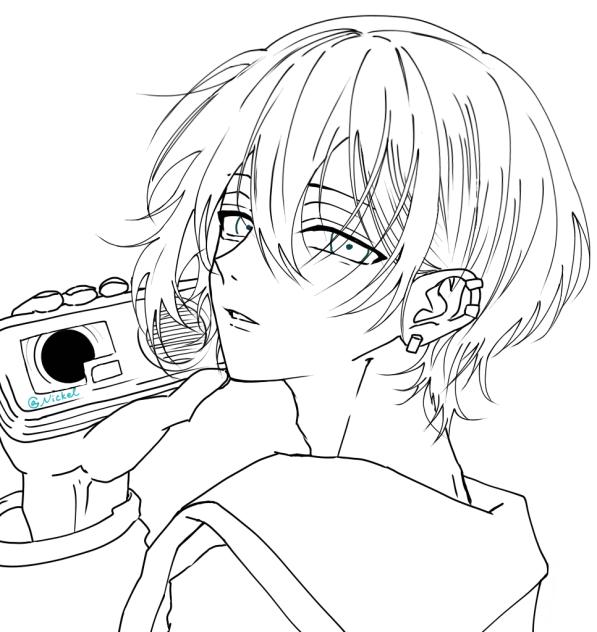 Heat Abnormal【χ💻💙】(lineart) - ibisPaint